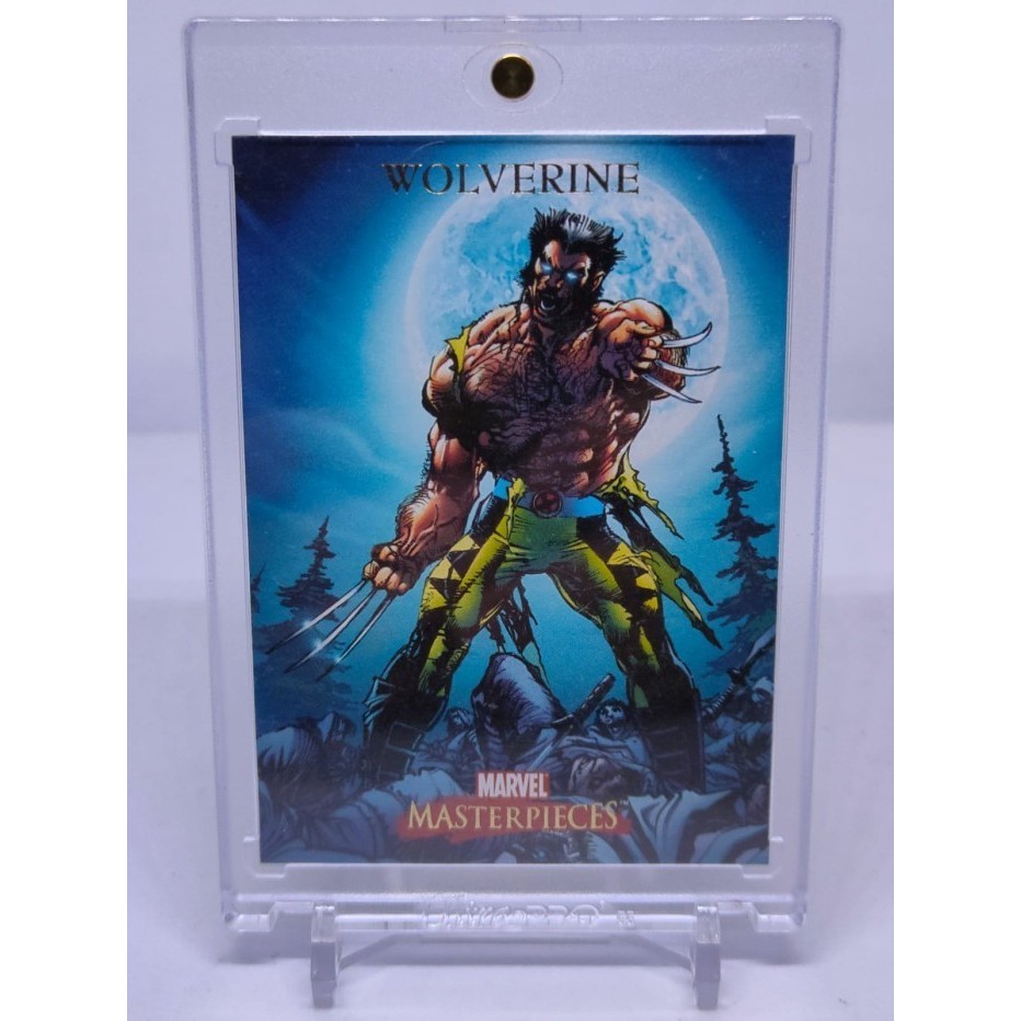 Original XMEN Marvel Masterpieces Wolverine Battle 2007 Card - RARE ...
