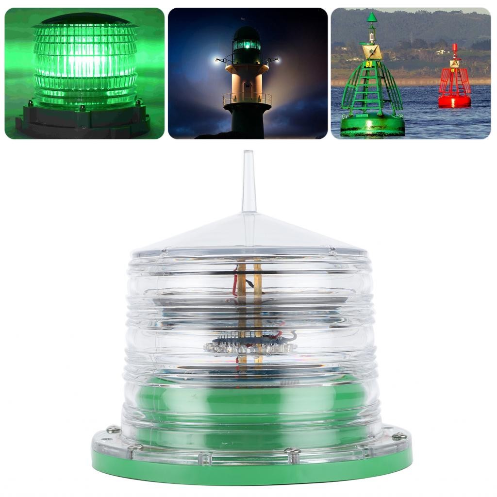 Seashorehouse Boat Flashing Light Solar Ship LED for Rivers Chemical ...
