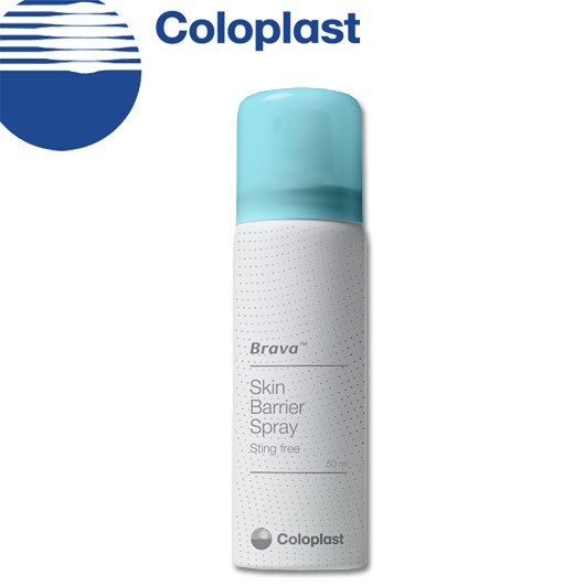 Brava Coloplast Skin Barrier Spray 12020 50ml ( Ostomy care , Stoma ...