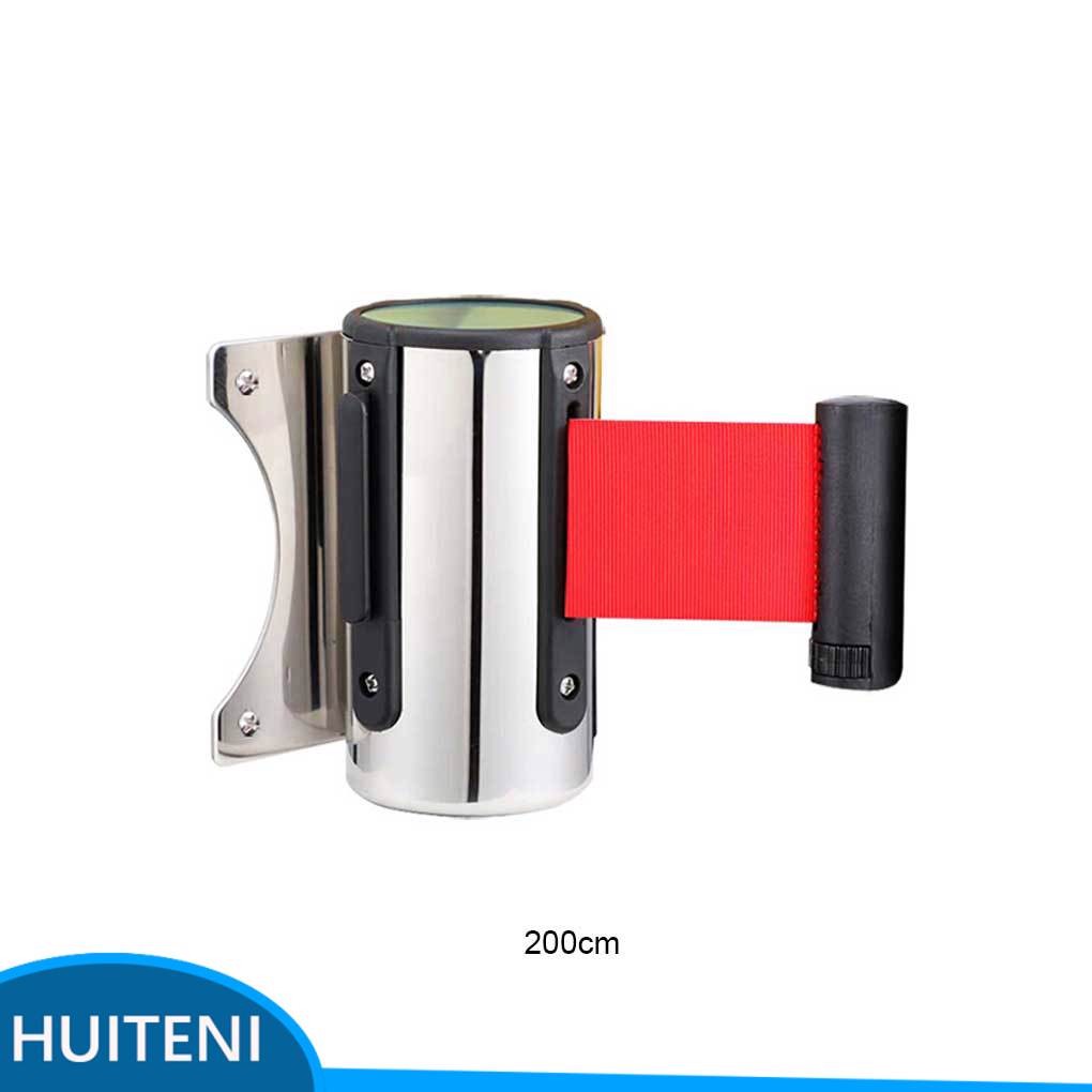Barrier Retractable Wall Warehouse Mall Hazard Warning Tape Isolation ...