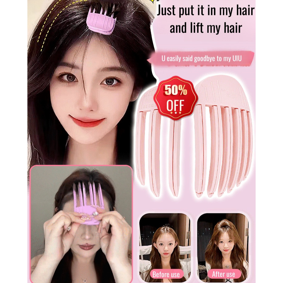 Traceless hairpin high cranial vault Styling Hairless Natural ...