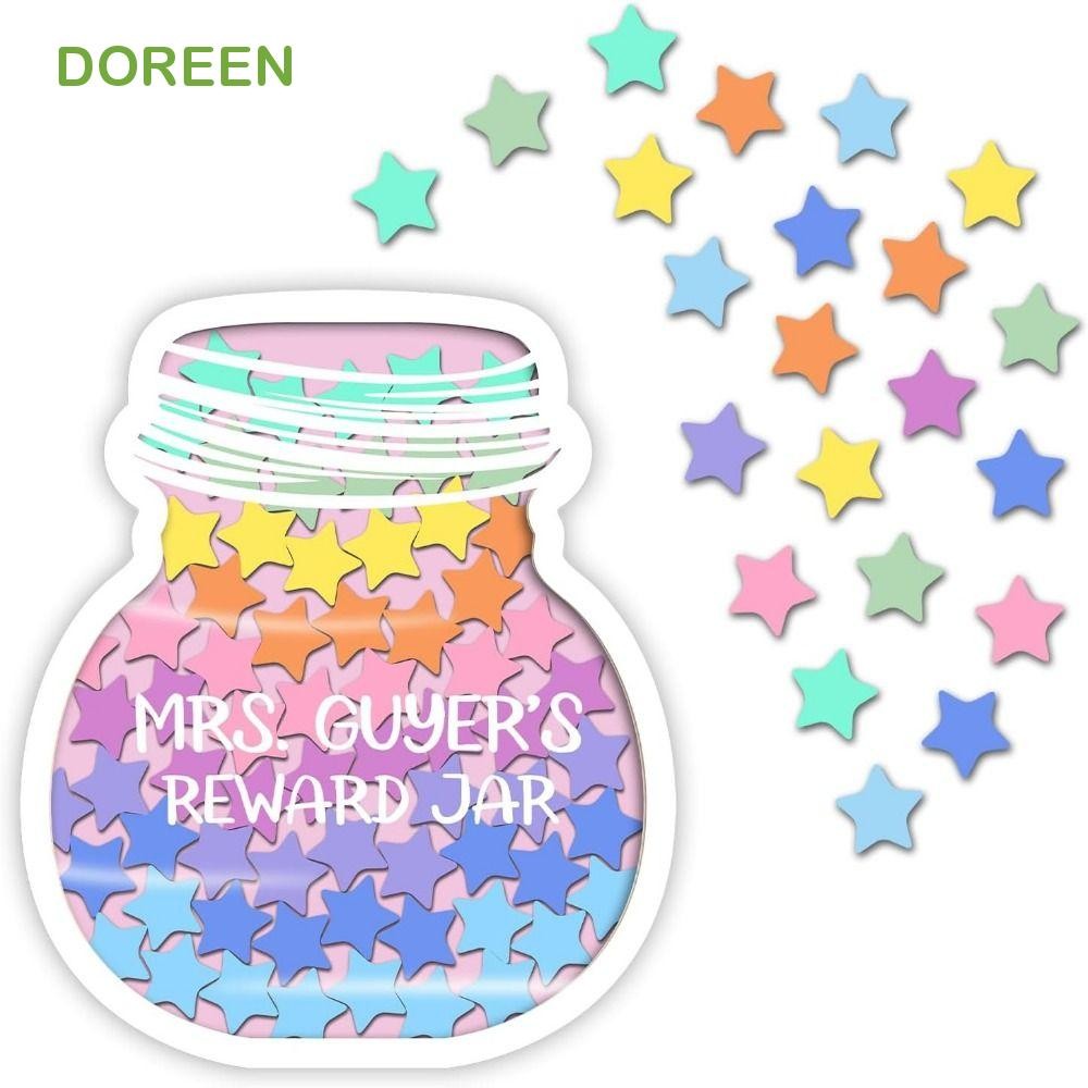 DOREEN Kids Star Reward Jars, Cartoon Individuation Positive Behavior ...