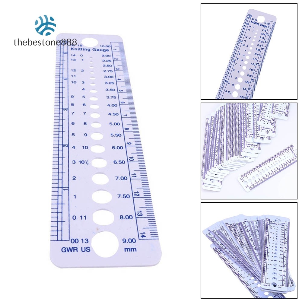 (THEBEST) Sweater Diy Knitting Ruler Knitting Sewing Ruler Is A Useful ...