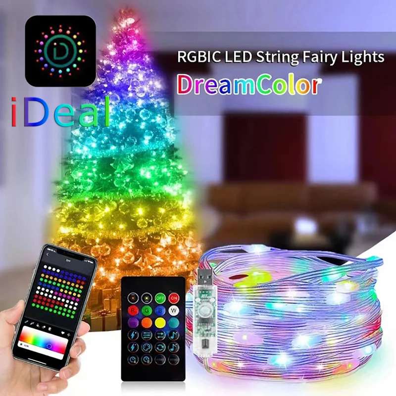 LED Christmas Outdoor Decorative Strip Light Strip With RGB IC IDeal ...