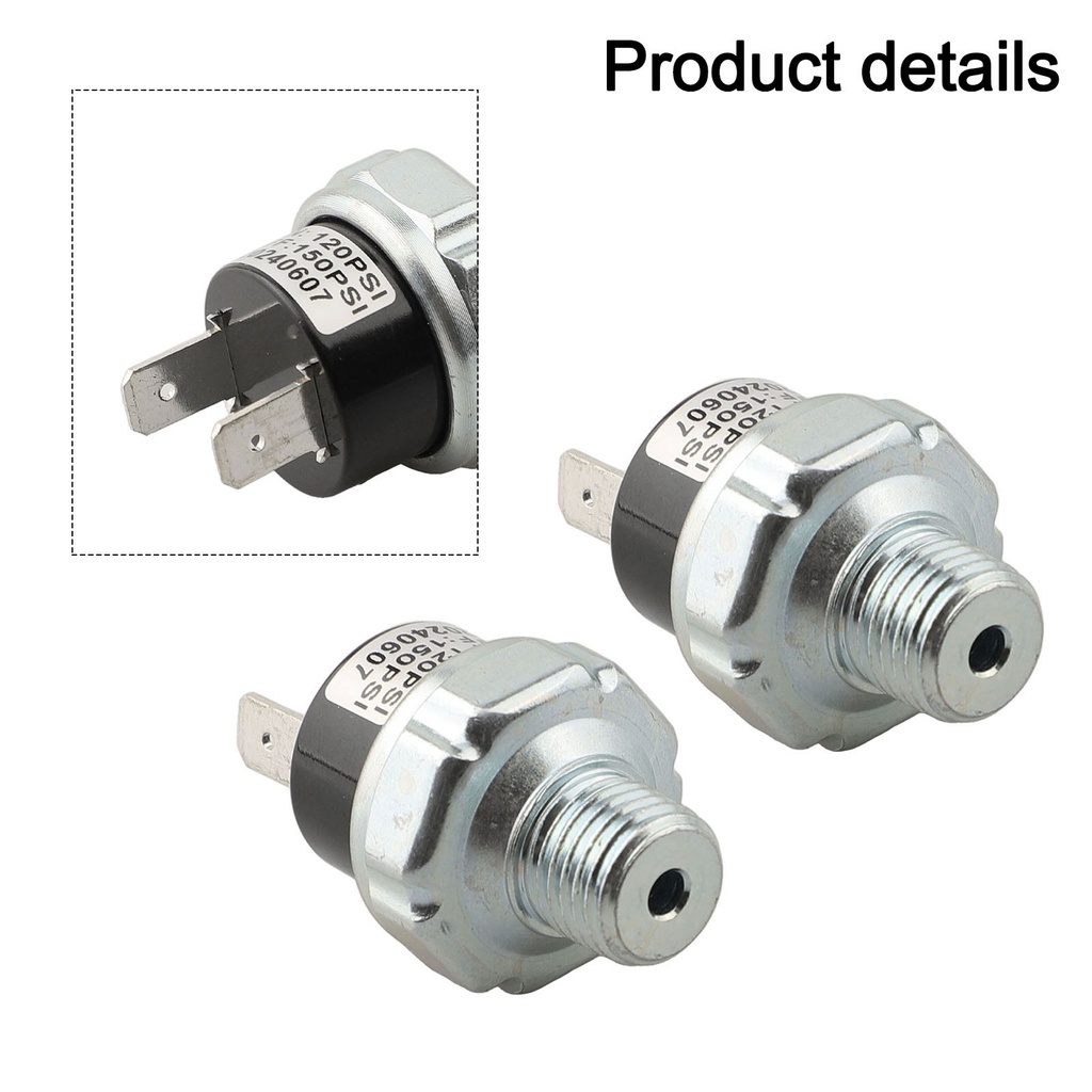 Pressure Switch 1/4 NPT 20 Amps Rated Current For 12V/24V DC ...