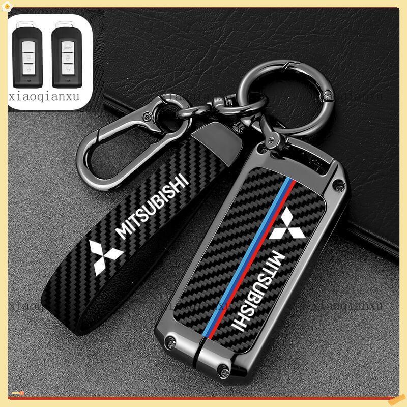 Zinc Alloy Carbon Fiber Car Key Case For Mitsubishi Xpander Cross 2025 ...