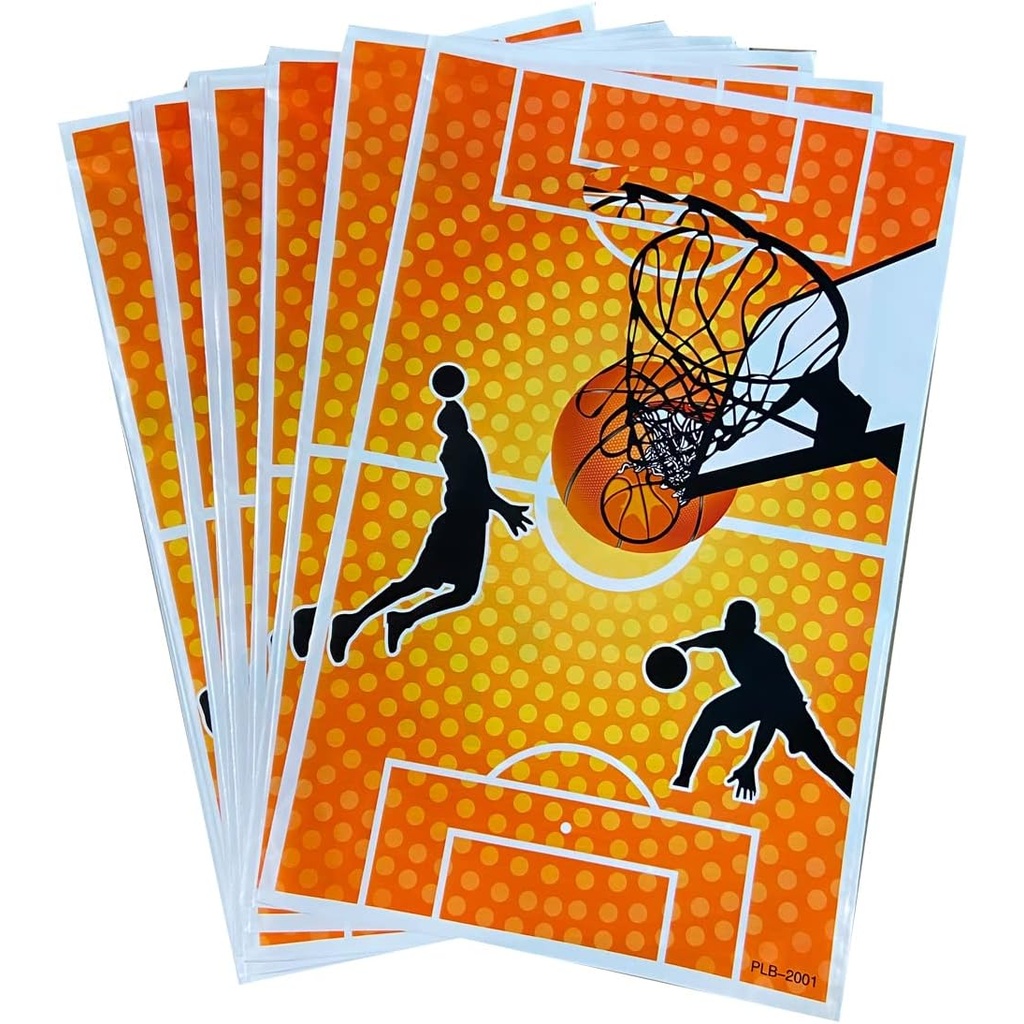 10/20/30PCS Basketball Treat Candy Bags Basketball Goodie Bags Party ...