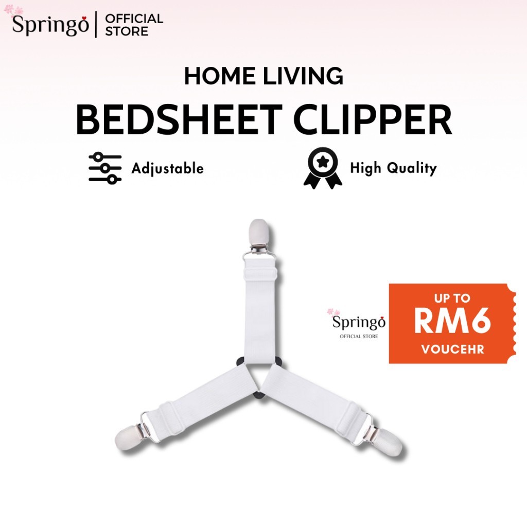 SG Bedsheet Clipper Triangle Bedsheet Clip Elastic Mattress Holder ...