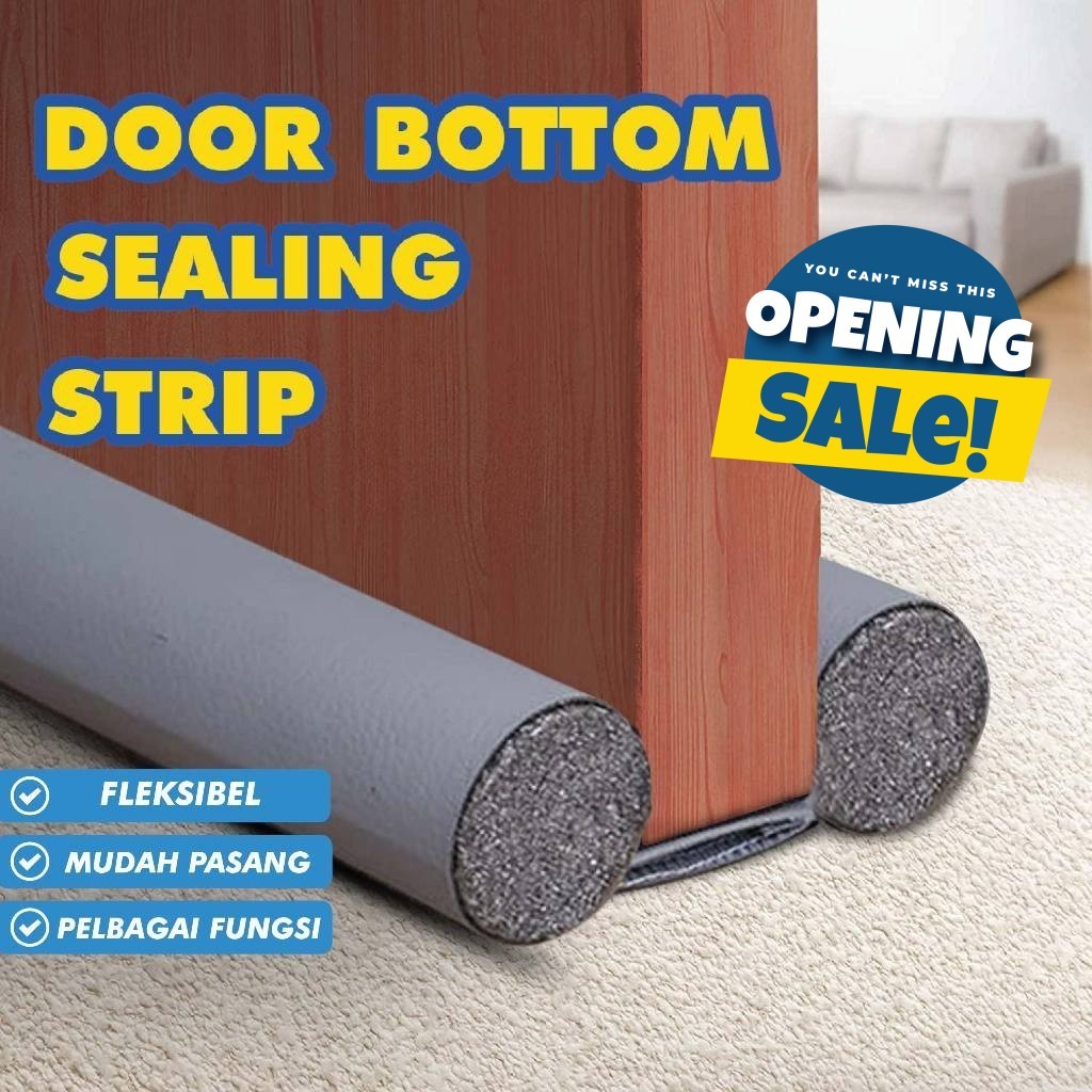 Kakideco 95CM Dust Sound Wind Insect Proof Blocker Door Strip Foam ...