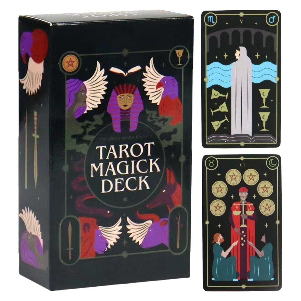 Tarot Magick Deck Tarot Cards Parties Desktop Toy Parties Desktop Toy ...