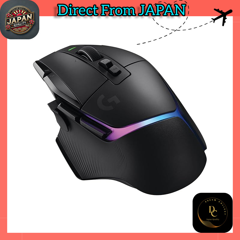Logicool G G502 X PLUS LIGHTSPEED Wireless Gaming Mouse with LIGHTFORCE ...