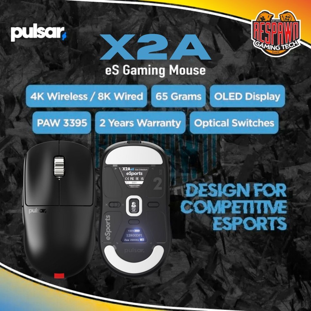 Pulsar X2A eS Wireless Gaming Mouse | Shopee Malaysia