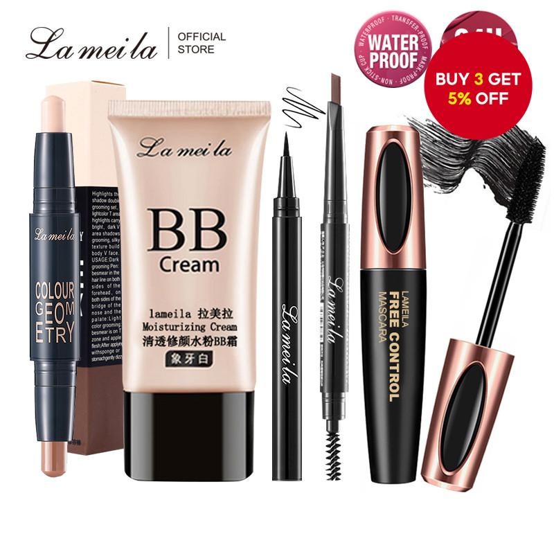 LAMEILA Facial Makeup Five Piece Set | Shopee Malaysia