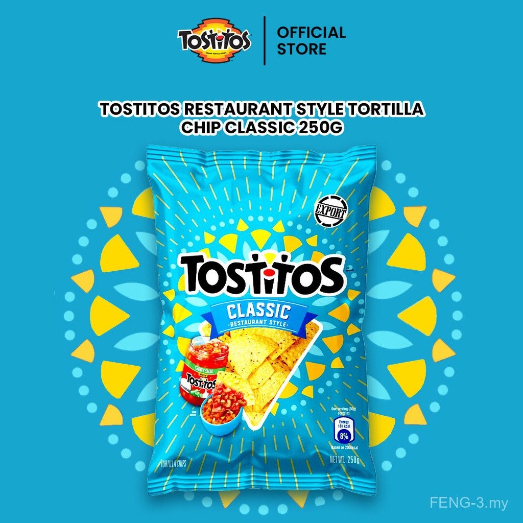 Tostitos Restaurant Style Tortilla Chip Classic 250g | Shopee Malaysia