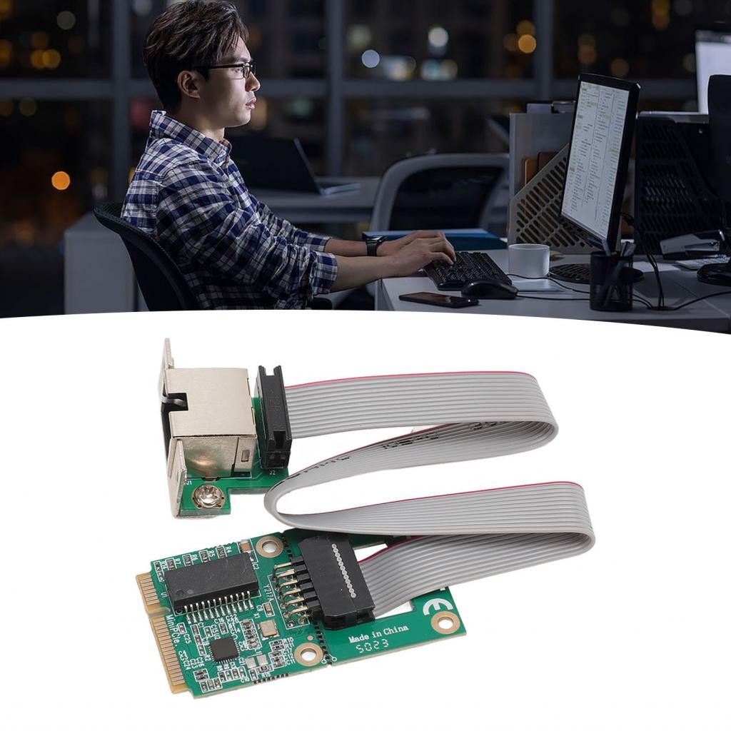 legendtop-my Gigabit Ethernet Mini PCIE Network Card VLAN Full Half ...