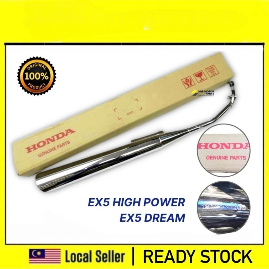 100% Original Honda EX5 Dream Muffler Exhaust Ekzos (Ready Stock) EX5 ...