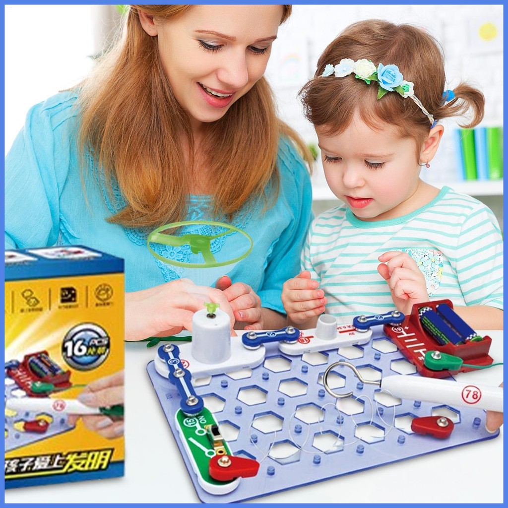 Circuit Blocks for Kids Circuit Board Electronic Set Electronic Block ...