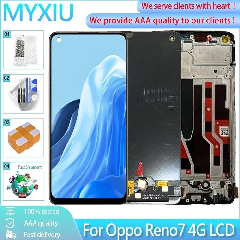 6.43'' Original AMOLED For Oppo Reno7 4G LCD Display Touch Screen ...
