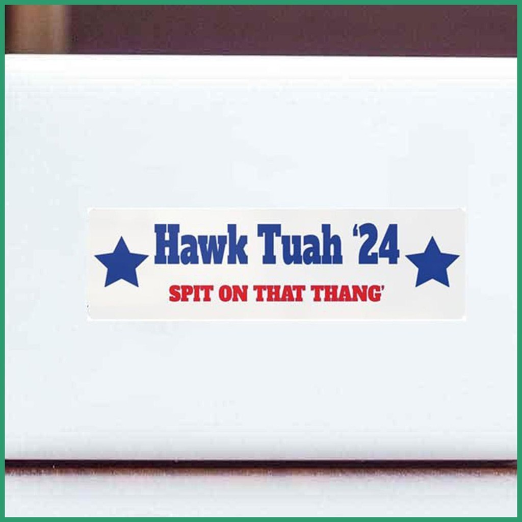 5pcs Hawk Tuah Funny Spit On That Thang Car Sticker Bumper Decals Car ...