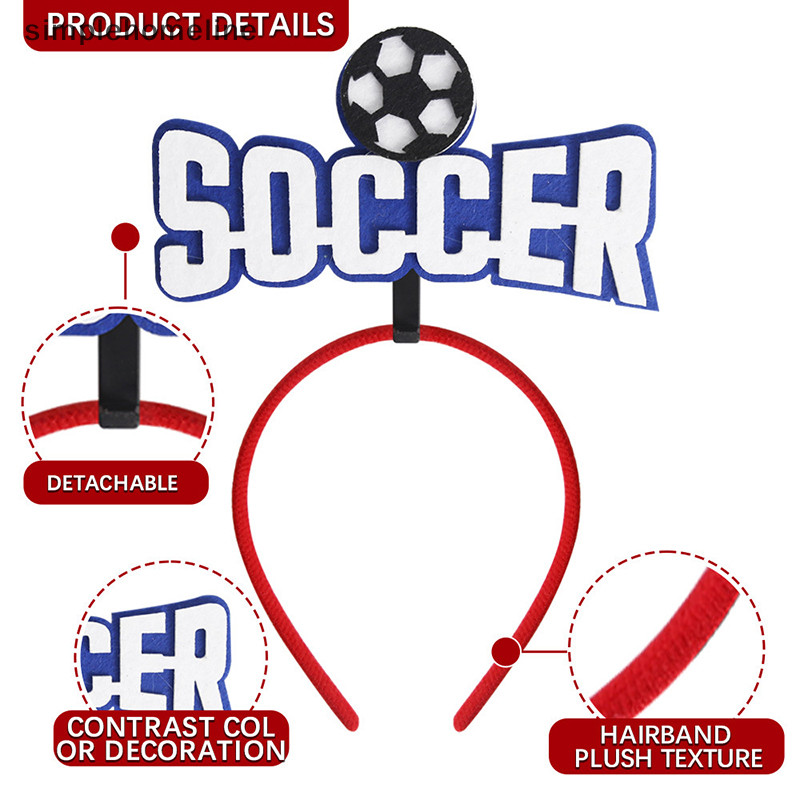 SLMY 2024 New Soccer Hair Bands s UEFA Euro Soccer Decoration Supplies ...