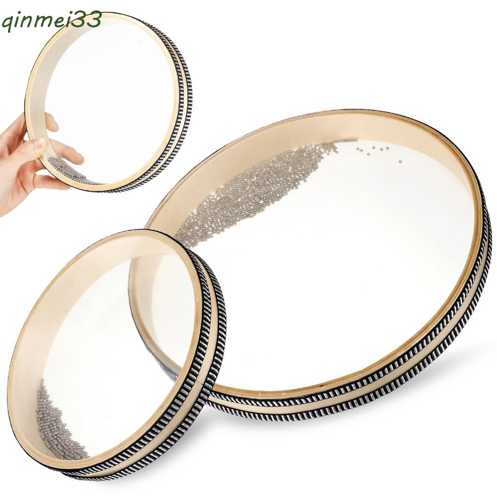QINMEI Wave Drum, Double Sided The Sound of The Sea Ocean Drum ...