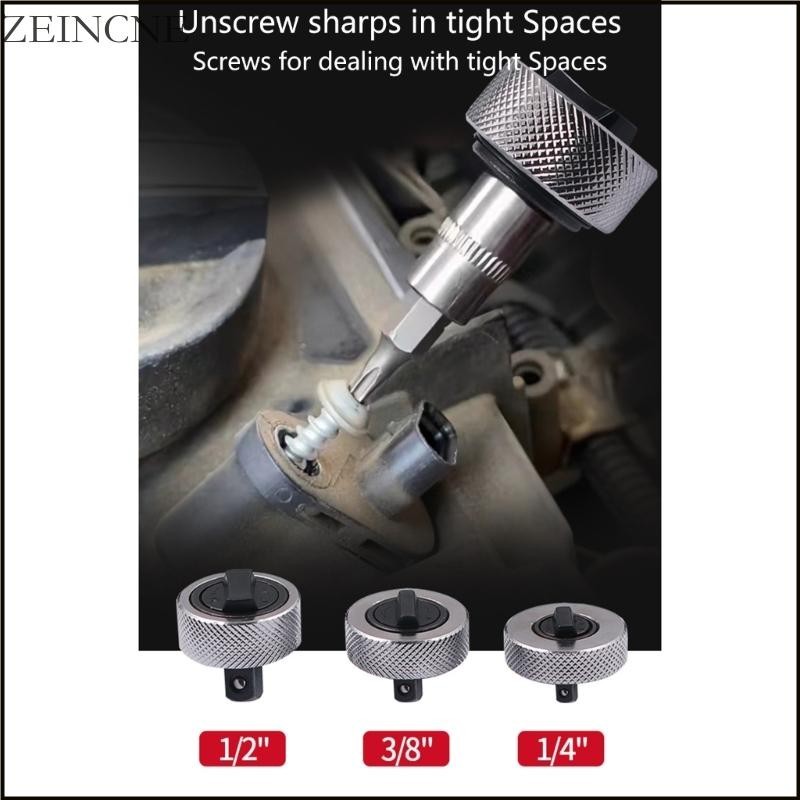 Zein Ratchet Socket Wrench Steel Palm Ratchet Socket Finger Reversible ...