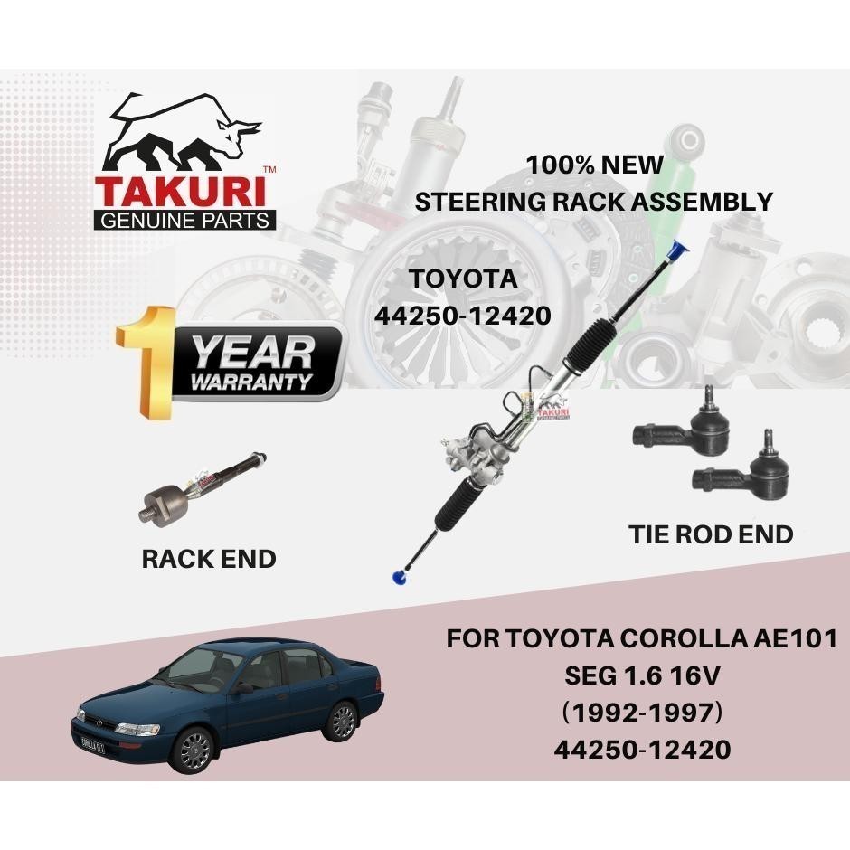 100% NEW STEERING RACK ASSY ASSEMBLY 44250-12420 FOR TOYOTA COROLLA ...
