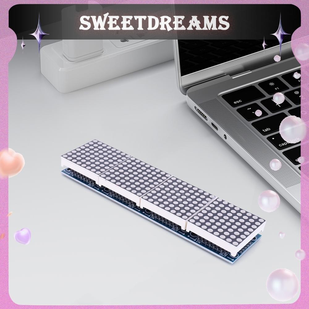 4 IN 1 Display Single-Chip Control LED Module 5V MAX7219 Dot Matrix DIY Kit 32x8 | Shopee Malaysia