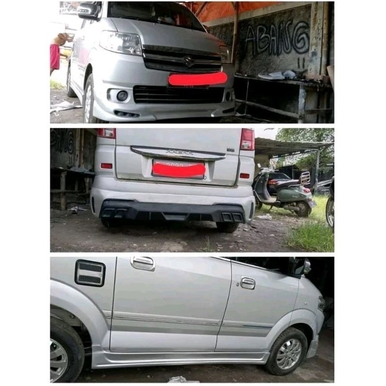 Apv arena bodykit new vazoma model 2007 2008 2009 2010 2011 2012 frp material shipping grt sl5 ...