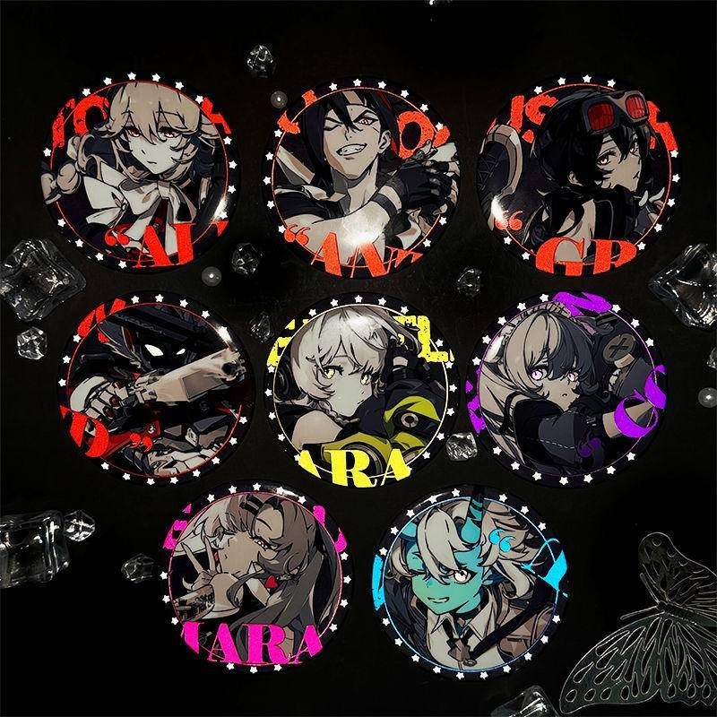 [Bota Shop] Zenless Zone Zero Reflective Pin Nicole Blue Horn Rena ...