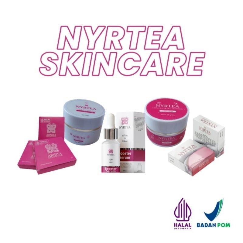 Nyrtea SKINCARE ORIGINAL Package SUNSCREEN NIGHT CREAM SERUM Soap (Buy ...