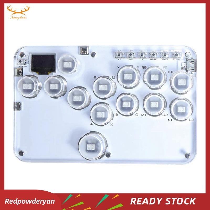[Redpowderyan] 13key Mini Hitbox Keyboard Arcade Joystick Leverless ...