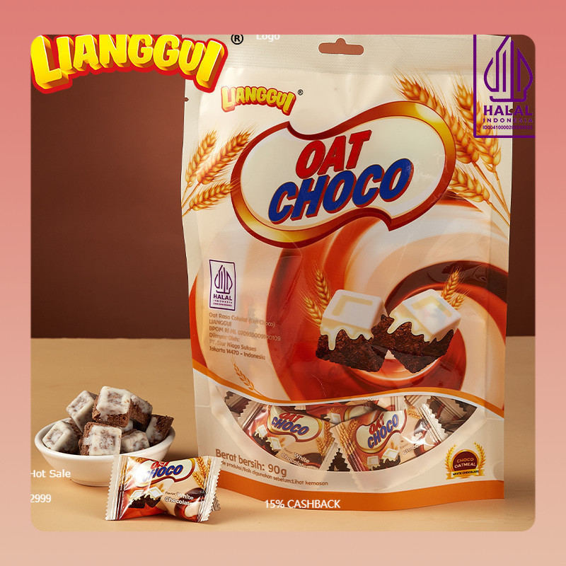 PUTIH [Halal Viral food] Lianggui Oatmeal Chocolate Flavor Oatmeal ...