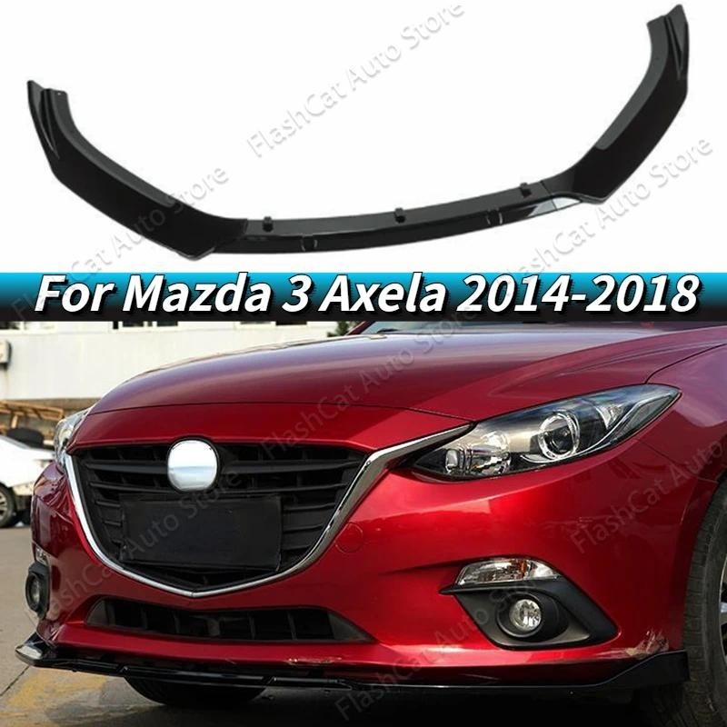 Axela Car Front Bumper Lip Splitter Lower Diffuser Guard Spoiler Body ...