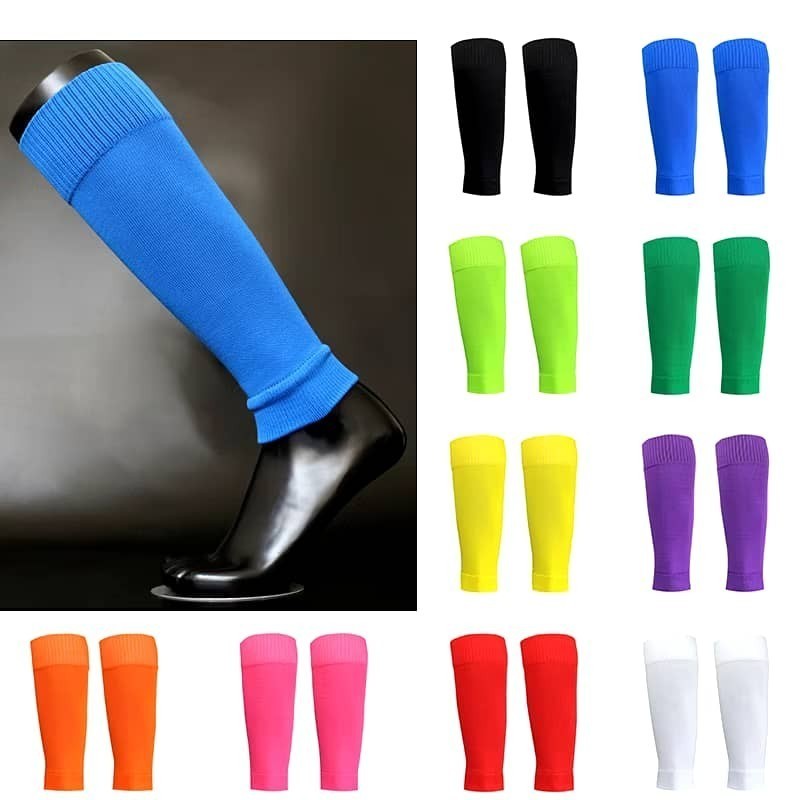 Stokin Panjang Bola Sepak Leg Sleeve Football Long Sock Soccer Calf ...