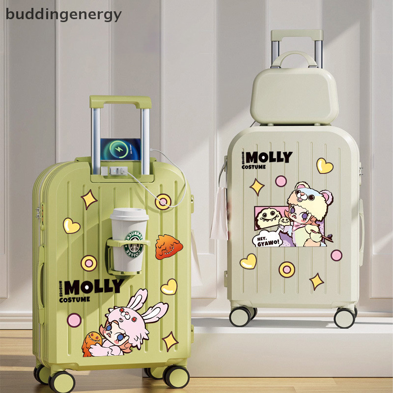 {BUDDI} Cute Bubble Girl Labubu Car Decorative Sticker Waterproof ...