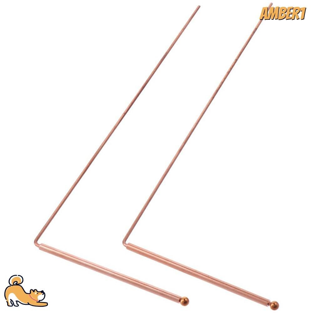 AMBER1 2PCS Dowsing rods, Pure Copper 99.9% Copper Ghost hunting ...