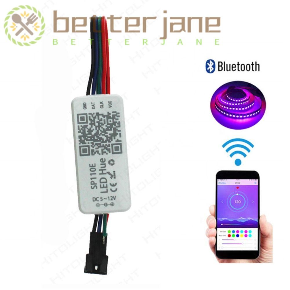 BETTER-JANE SP110E Led Controller, DC5-12V Individually Addressable ...