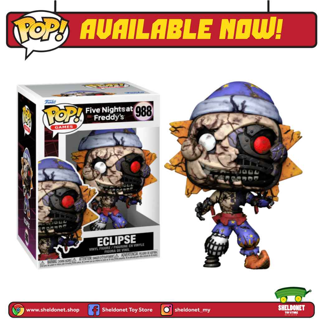 Funko Pop! Games: Five Nights at Freddy's: Security Breach Ruin ...