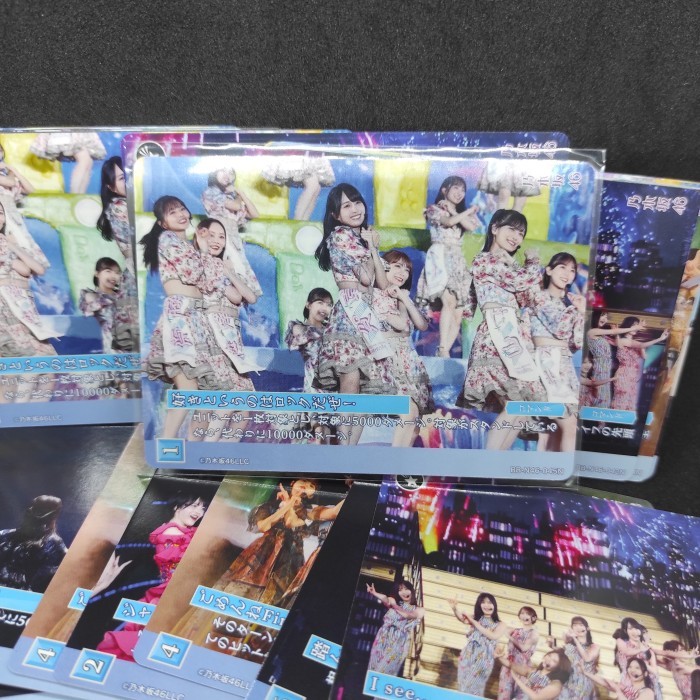 [Part 07] Nogizaka46 X Build Divide Bright Trading Card Background ...