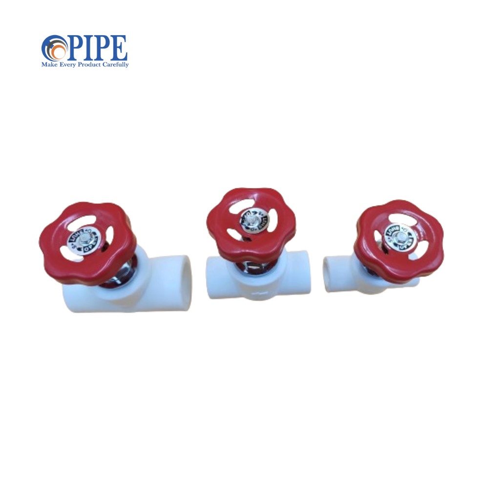 ECOPIPE PPR Fittings 1/2" 3/4" 1" PPR Gate Valve PPR Stop Valve ...