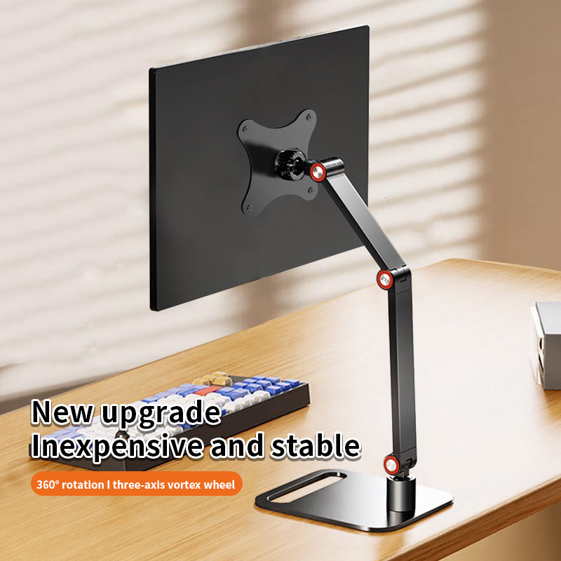 Portable Monitor Secondary Screen Bracket Flat Bedside Desktop Folding ...