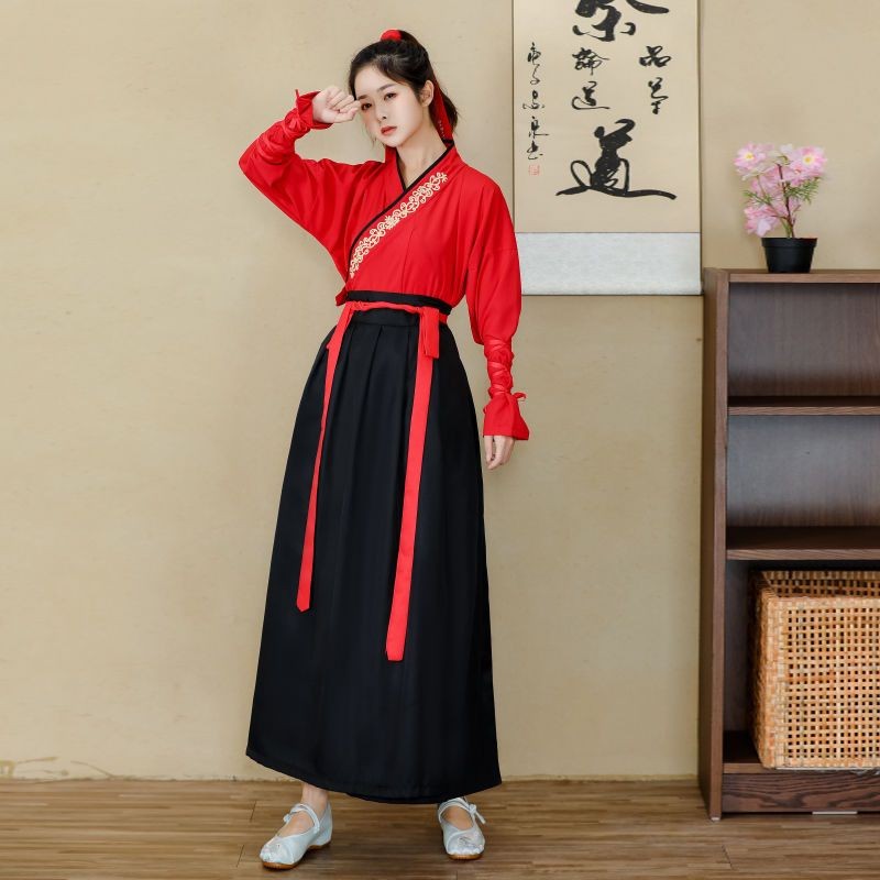 Ancient Costume Improved Hanfu Men's Clothing Chinese Style Women's ...
