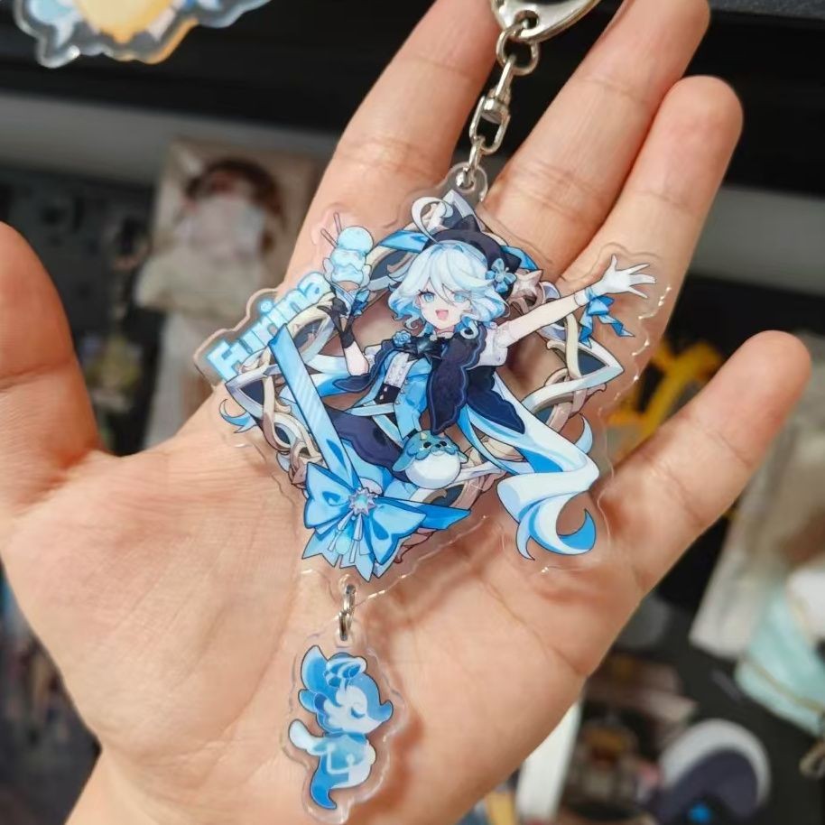 Genshin Impact derivative Wanderer / Furina Keychain | Shopee Malaysia