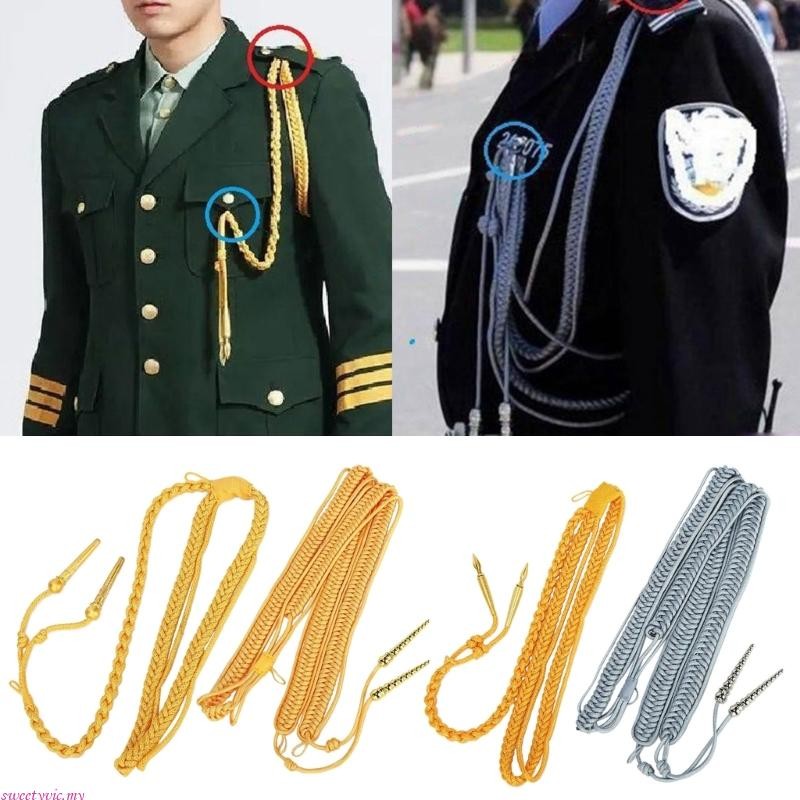 sweety Professional Uniform Epaulets Braid Captain Uniform Epaulettes ...