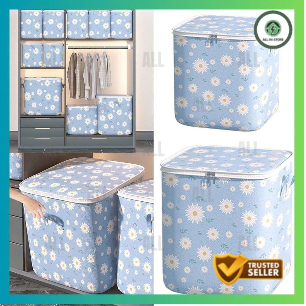 EXTRA LARGE Foldable Storage Bag Blanket Comforter Organizer, Beg ...