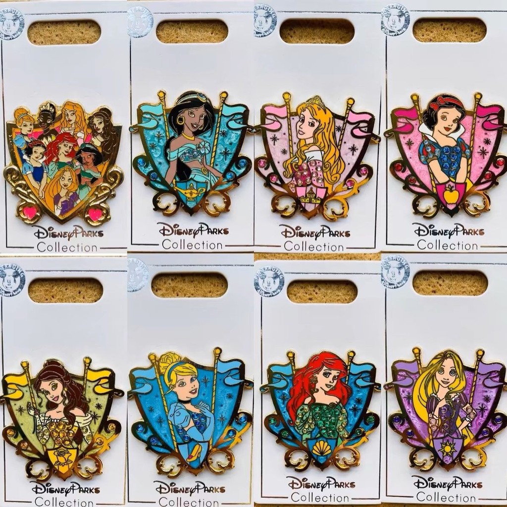Disney disney Badge disney pin disney Medal Princess Collection Sno ...