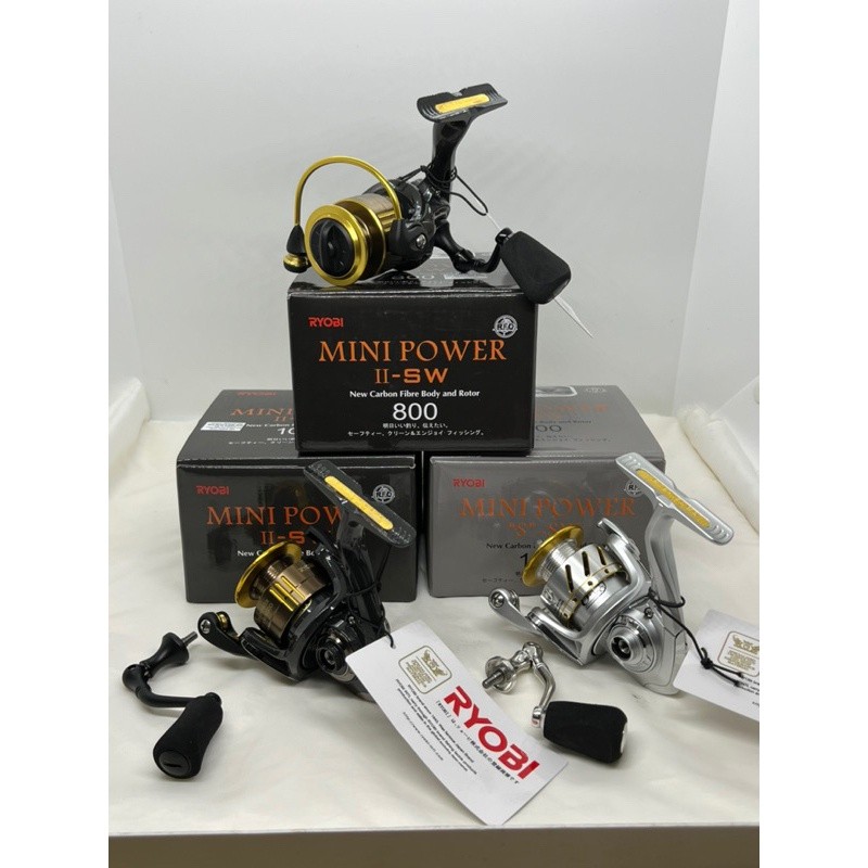 Ryobi Mini Power II SW800 & SW1000 Spinning Reel 🔥Ready Stock🔥 100% Original🔥 | Shopee Malaysia