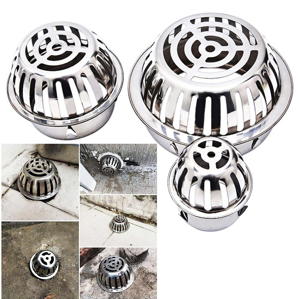 [Super]Stainless Steel Anti-Clog Roof Floor Drain Gutter Sewer Drain ...