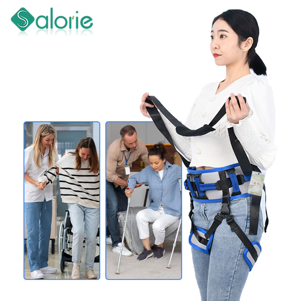 SALORIE Walking Belt Rehabilitation Patient Transfer Belt Body Lifting ...